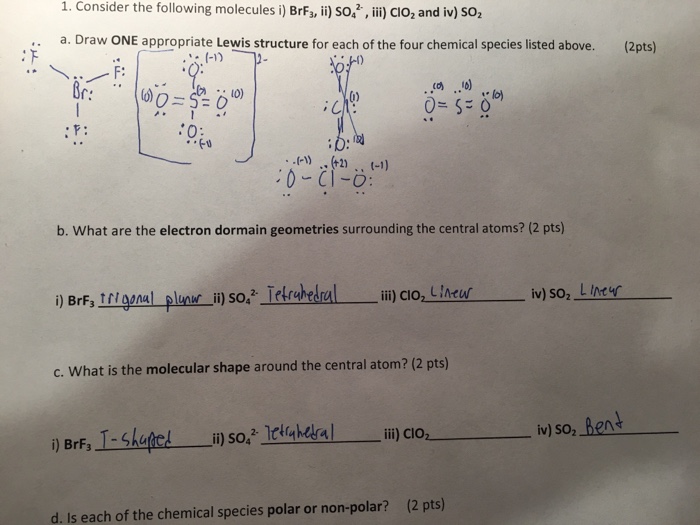 Clo2 Molecular Geometry