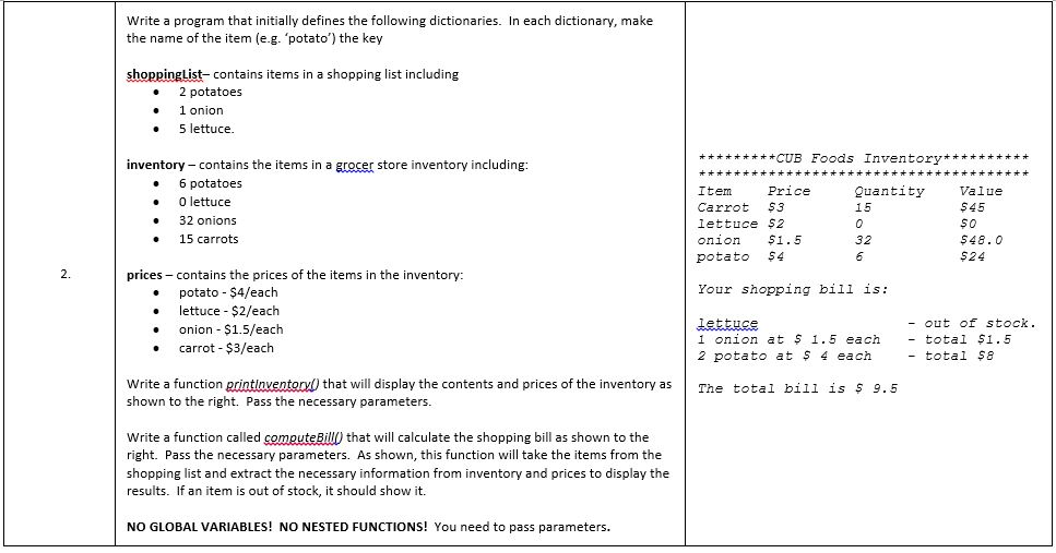 Python Programming: | Chegg.com