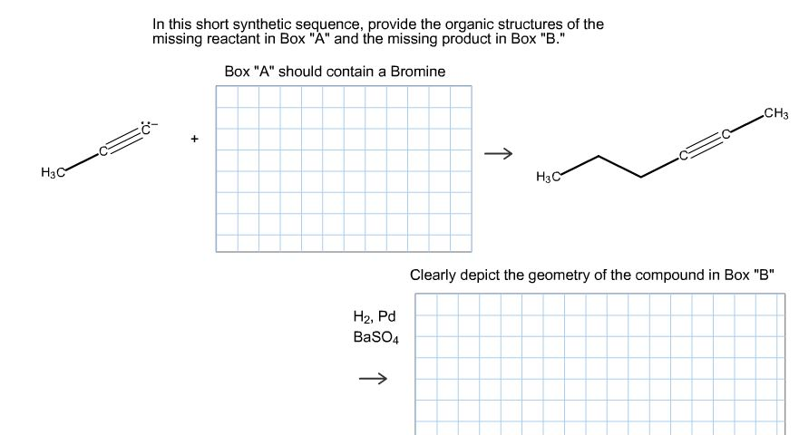 Solved In this short synthetic sequence, provide the organic | Chegg.com