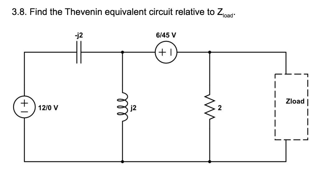Solved Find the Thevenin equivalent circuit relative to | Chegg.com
