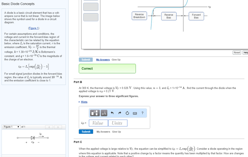 Solved Basic Diode Concepts A diode is a basic circuit | Chegg.com