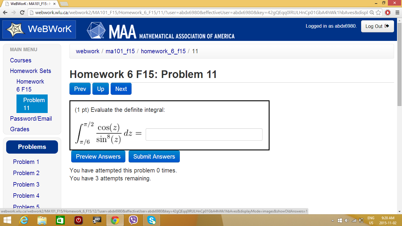 Solved Li WeBWorK: MA101-FISH × ← → L webwork. | Chegg.com