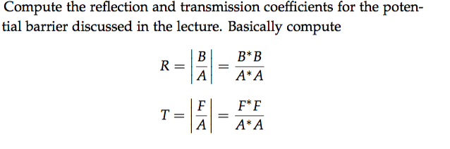 Compute the reflection and transmission coefficients | Chegg.com