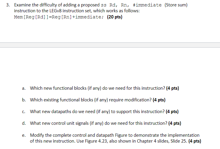 Solved Examine the difficulty of adding a proposed ss | Chegg.com