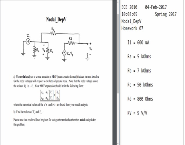 Solved Use modal analysis to create a matrix in MVF(matrix | Chegg.com