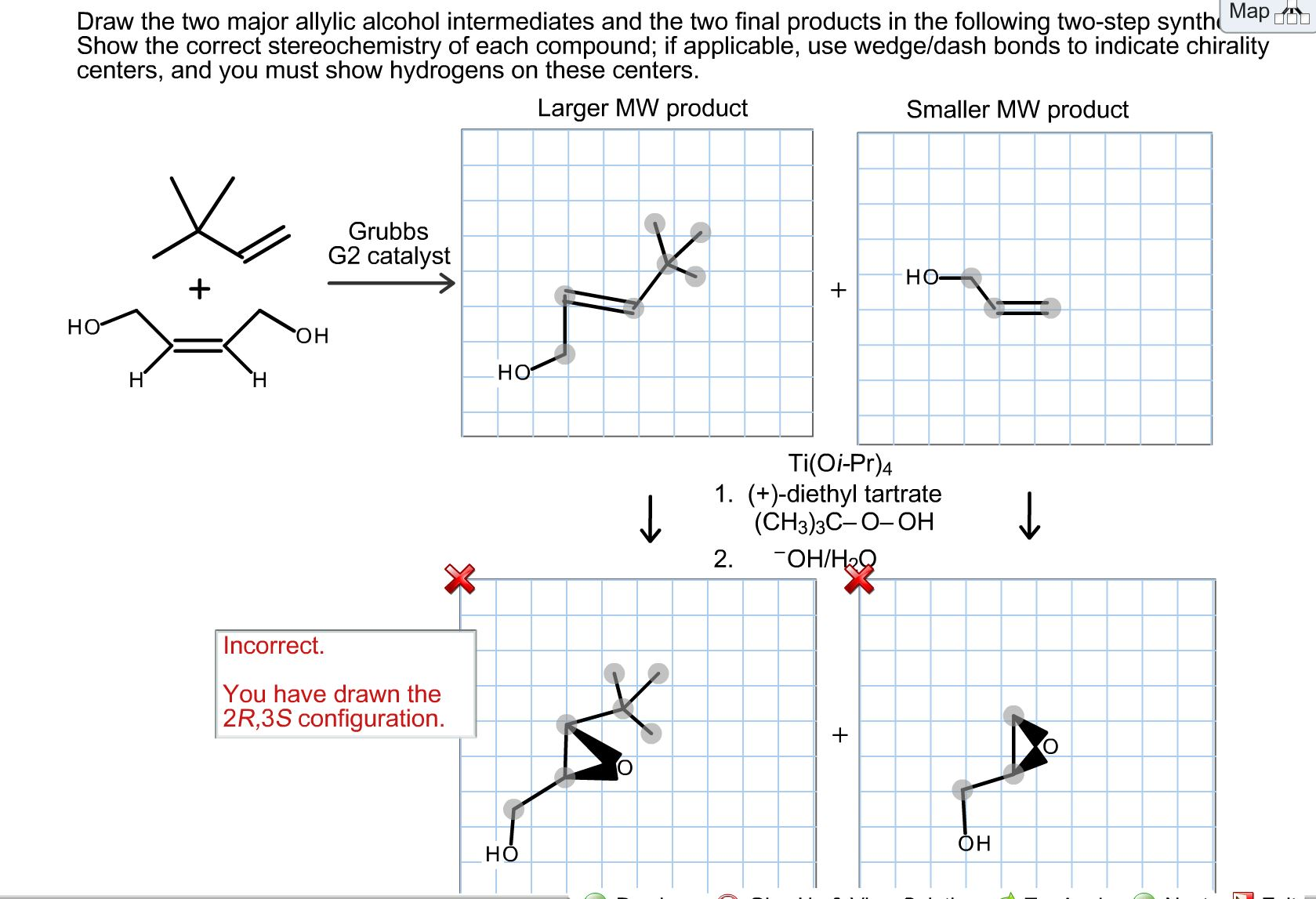 Solved Draw the two major allylic alcohol intermediates and | Chegg.com