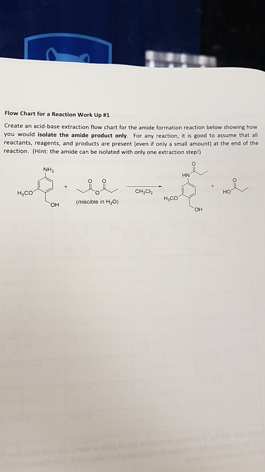 Solved Flow Chart and % Recovery Calculation Using acid-base | Chegg.com