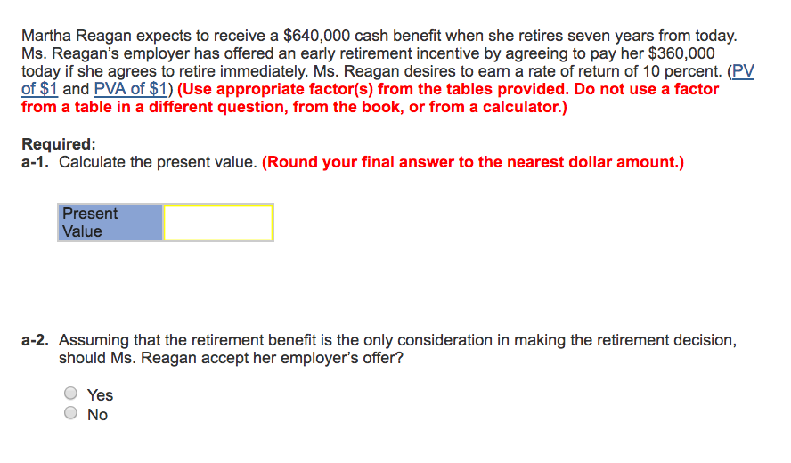 Solved Martha Reagan expects to receive a $640,000 cash | Chegg.com