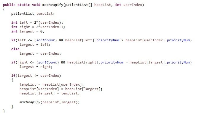 Solved I am currently writing a java max heap program. Here | Chegg.com