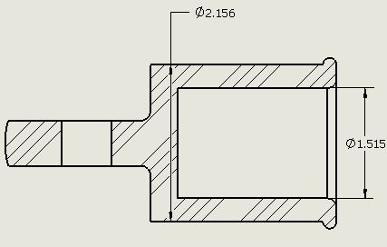 Solved You have a stainless steel eye end with dimesions | Chegg.com