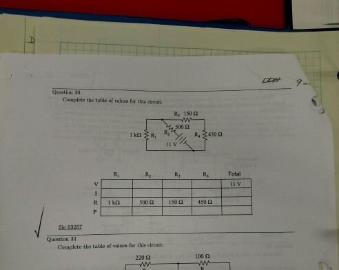 Solved Question 30 Complete the table of values fo r this | Chegg.com