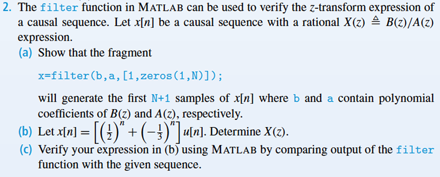 Subject: Discrete-Time Signals and Systems Title: | Chegg.com