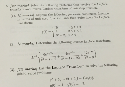 Solved Express the following piecewise continuous function | Chegg.com