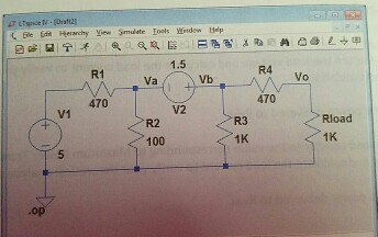Solved Given the circuit in the diagram: 1.Using nodal | Chegg.com