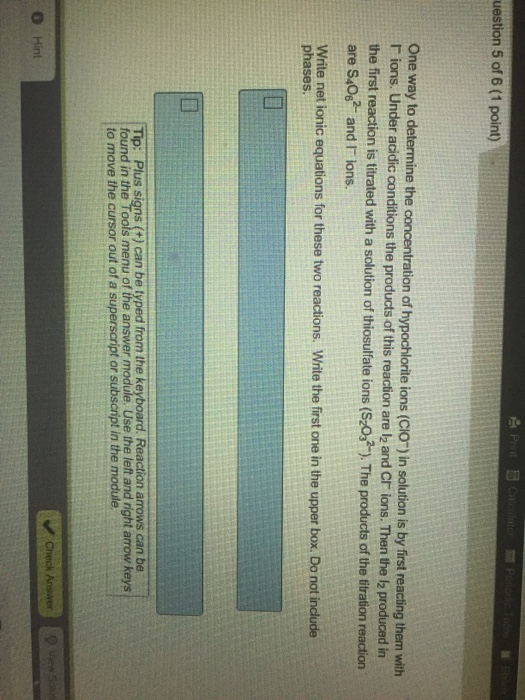Solved One way to determine the concentration of | Chegg.com