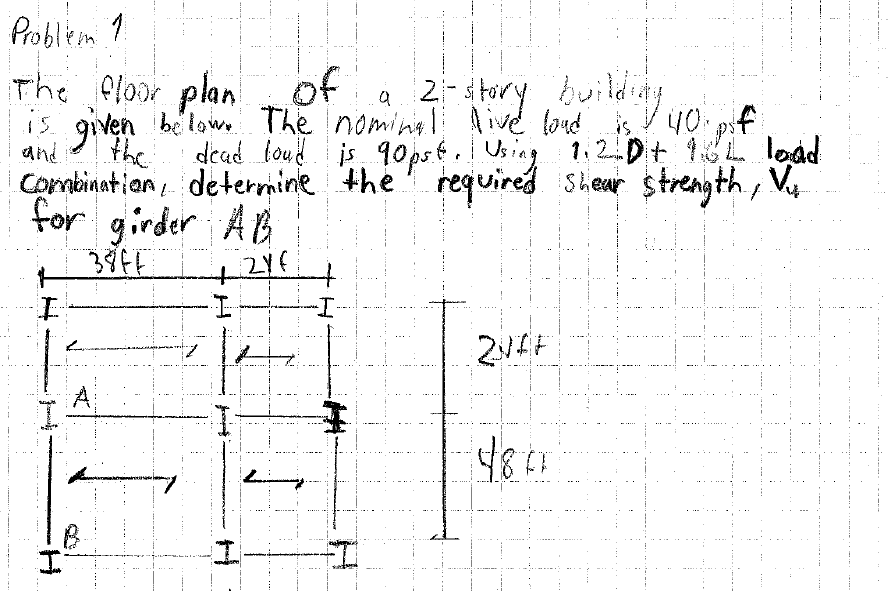 Solved The floor plan of a z story building is given below. | Chegg.com