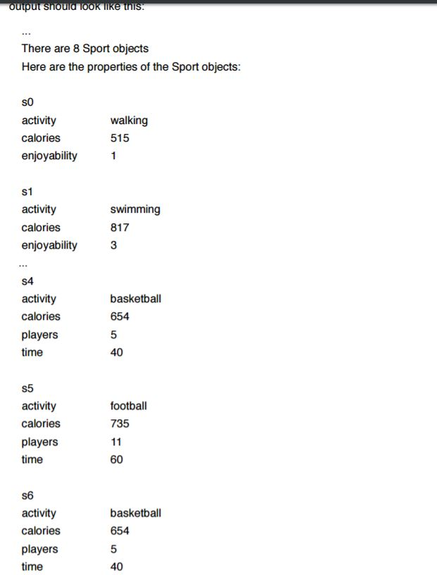 Solved inheritance 1) create a TeamSport class that extends | Chegg.com Solved inheritance 1) create a TeamSport class that extends | Chegg.com