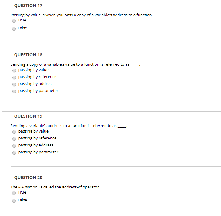 Solved QUESTION 1 A good use of a void function would be to | Chegg.com