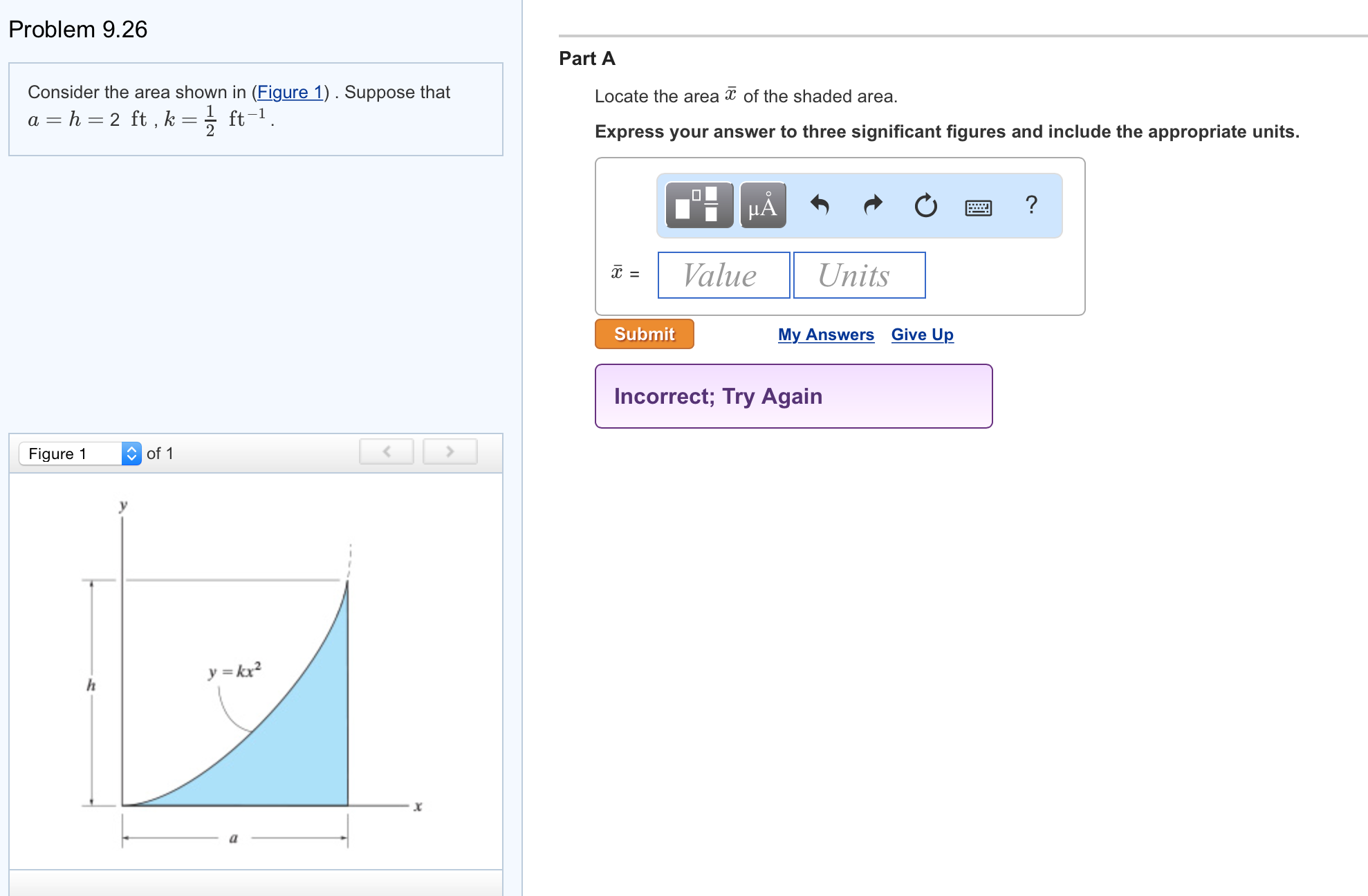 Solved Consider the area shown in (Figure 1) . Suppose that | Chegg.com