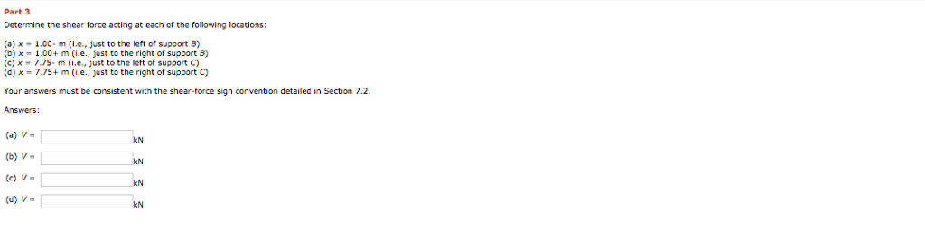Solved Part 1 Use discontinuity functions to develop the | Chegg.com
