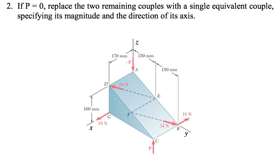 If P = 0, replace the two remaining couples with a | Chegg.com