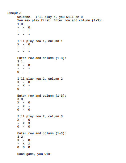 Solved Program in C++ Please! Part One: The game of | Chegg.com