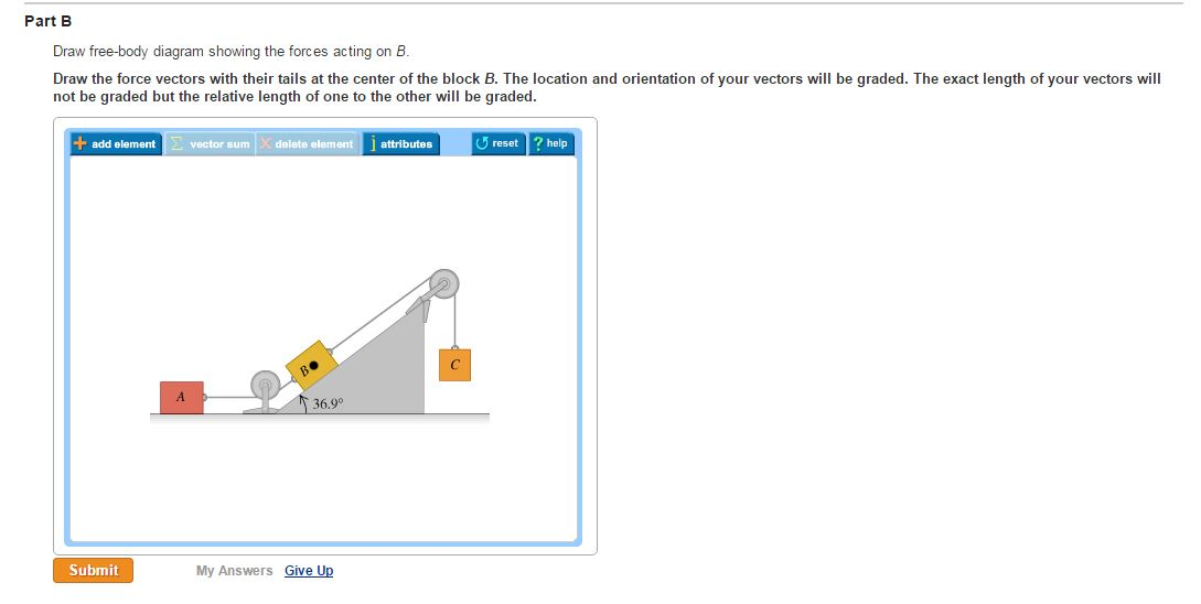 Solved Part B Draw free-body diagram showing t Draw | Chegg.com Solved Part B Draw free-body diagram showing t Draw | Chegg.com
