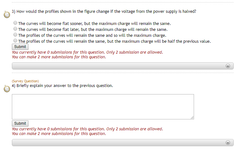 Solved Three different series RC circuits are built. All | Chegg.com
