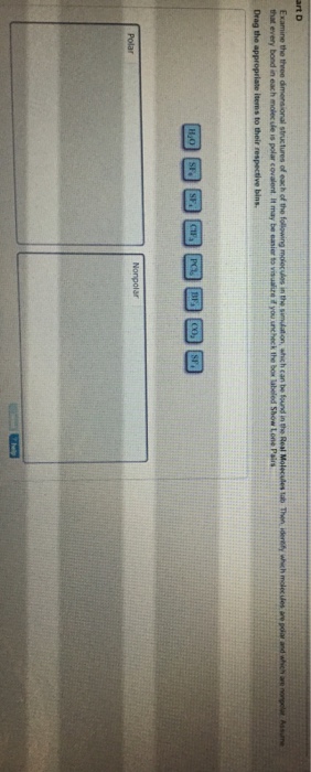 Solved Examine the three dimentional structures of each of | Chegg.com