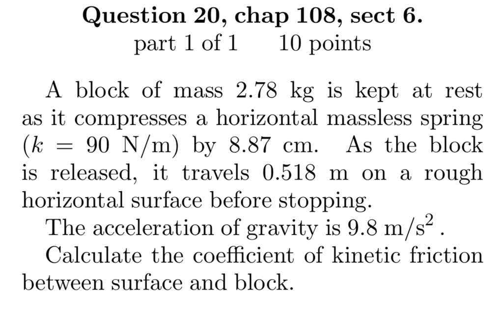Solved Question 19, chap 108, sect 6. part 1 of 1 10 points | Chegg.com