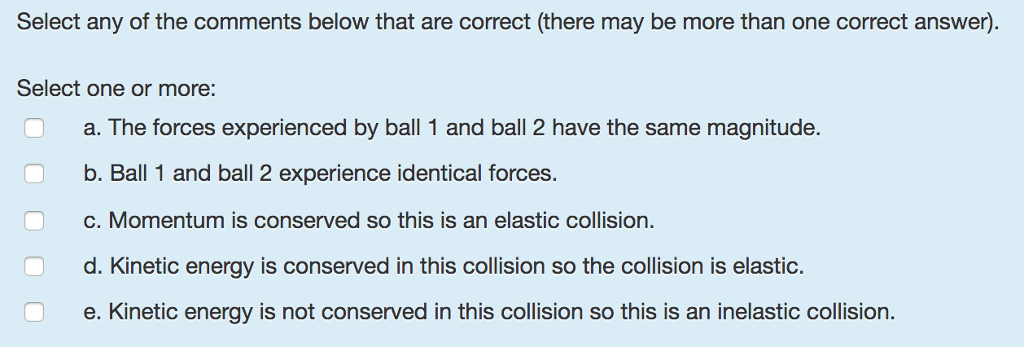 Solved Two balls collide. The diagram below shows the | Chegg.com