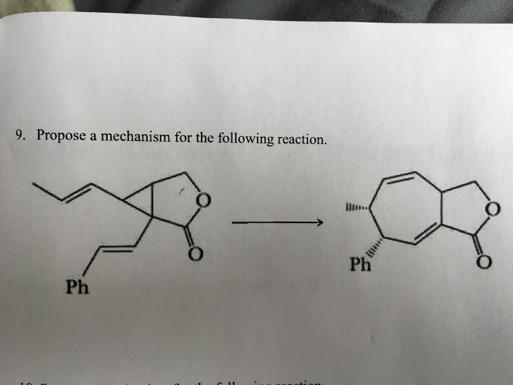 Solved Propose a mechanism for the following reaction. | Chegg.com