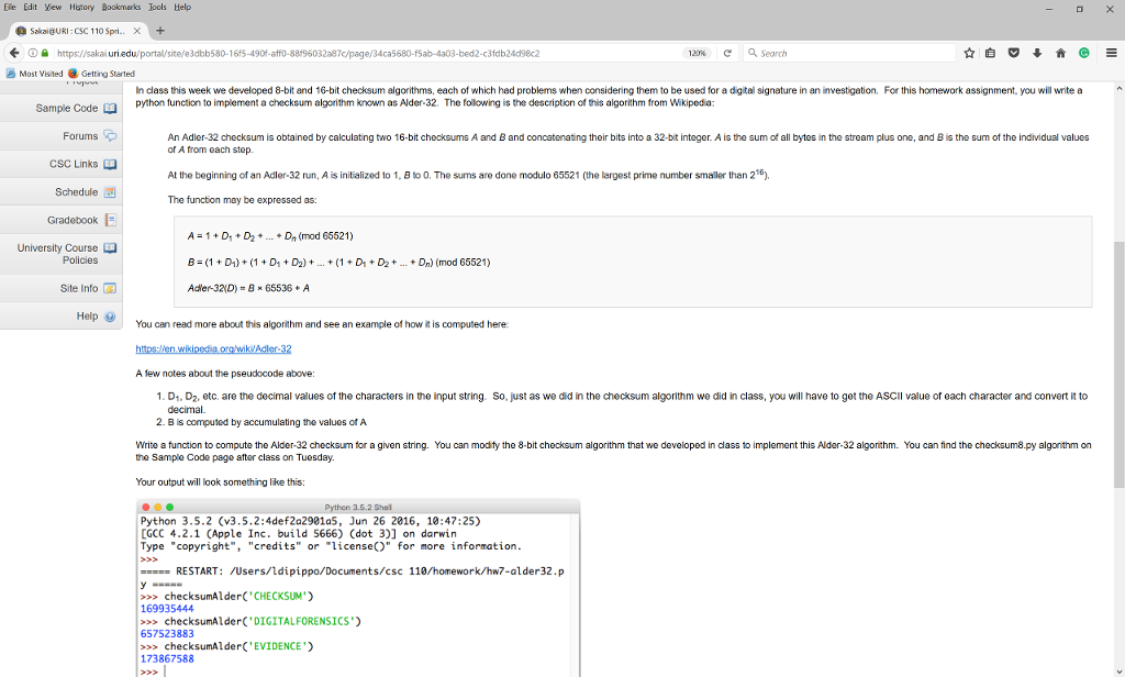 Solved Eile Edit Yew Hbtory Bookmarks bols Help | Chegg.com