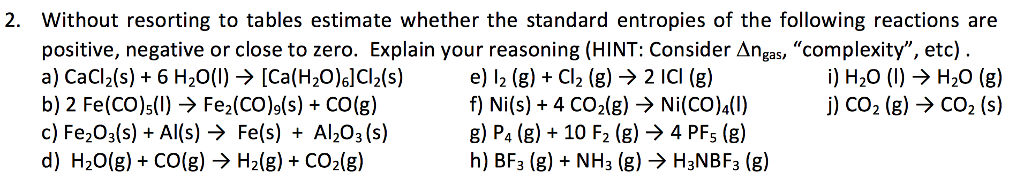 Solved Without resorting to tables estimate whether the | Chegg.com