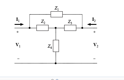Solved Find the a11, a12, a21, a22 parameters for the | Chegg.com