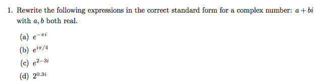 Solved Rewrite the following expressions in the correct | Chegg.com