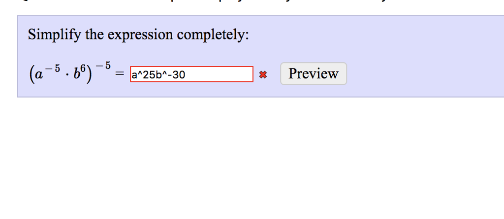 Solved Simplify the expression completely: * Preview | | Chegg.com