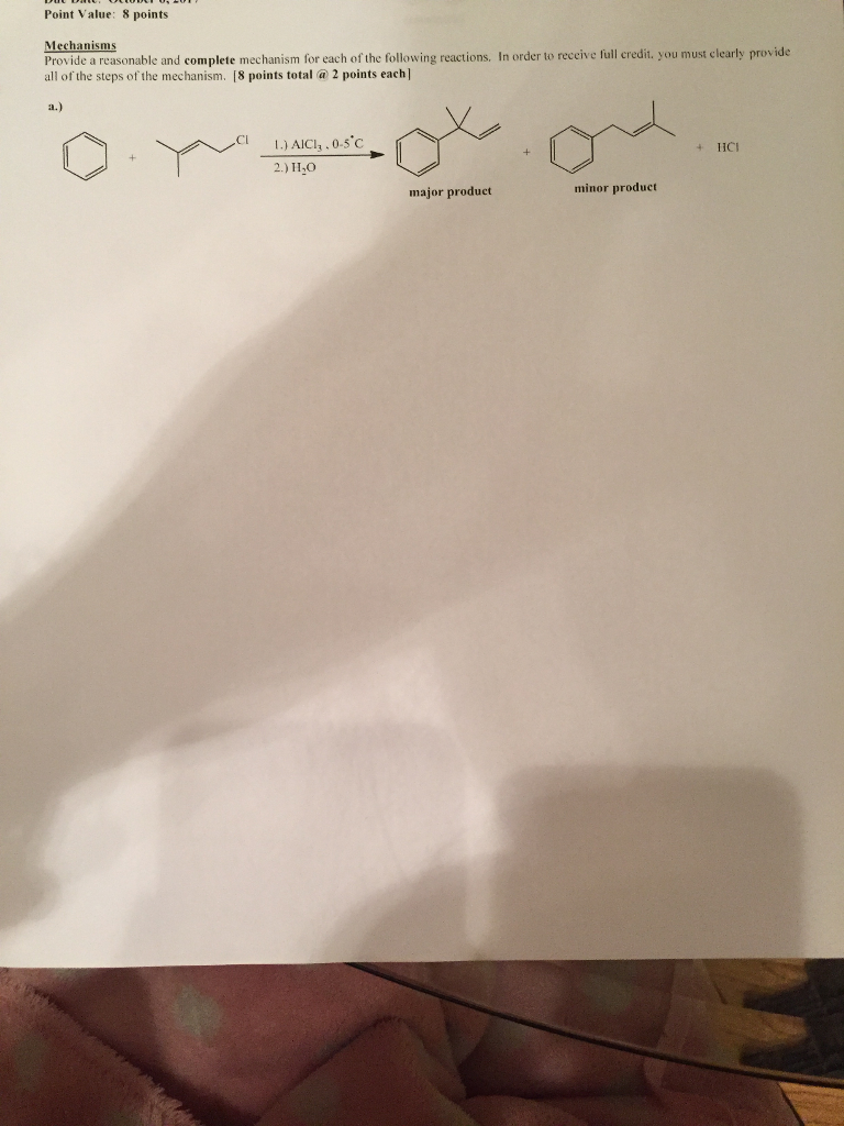 Solved Point Value: 8 points Mechanisms clearly provide all | Chegg.com