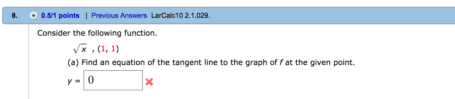 Solved Consider the following function. Squareroot x, (1, | Chegg.com