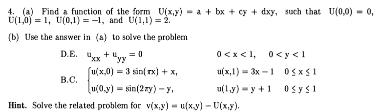 Solved Basic Partial Differential Equations (Bleecker) | Chegg.com