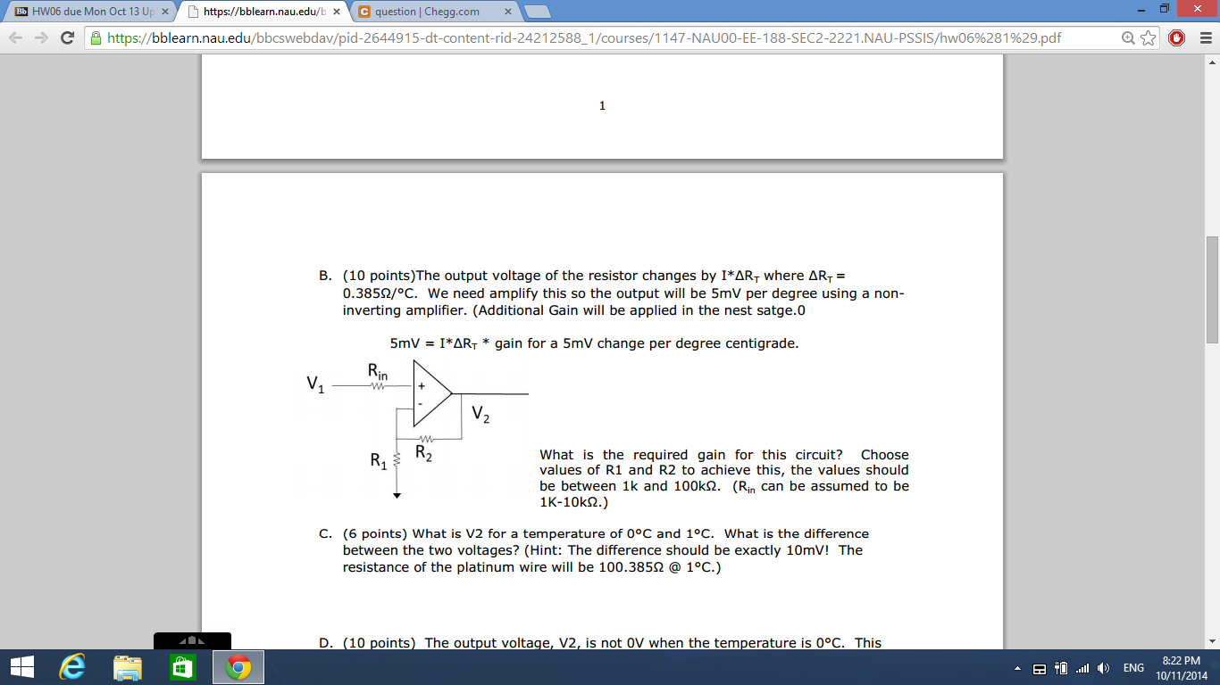 Electrical Engineering Archive | October 13, 2014 | Chegg.com