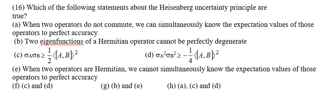 Solved Which of the following statements about the | Chegg.com