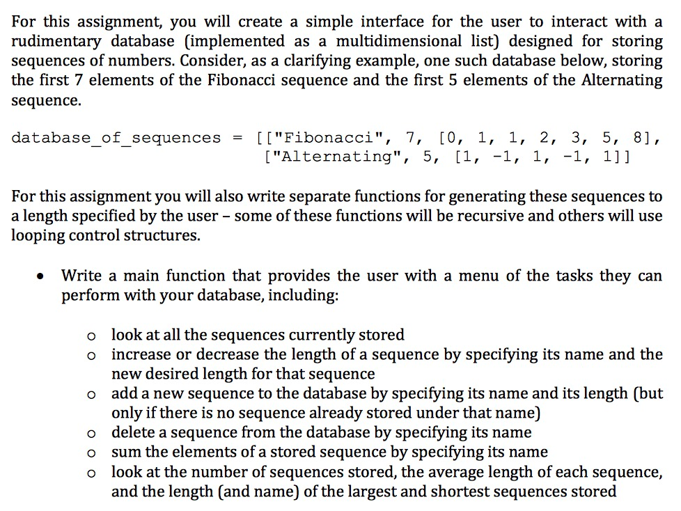 Solved For this assignment, you will create a simple | Chegg.com