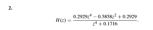 Solved Use the Matlab command "zplane" to plot the poles and | Chegg.com
