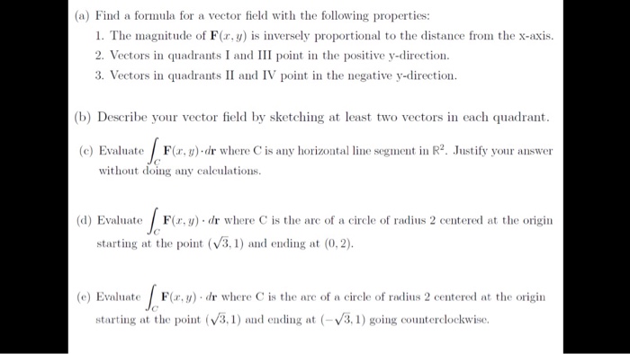 Solved Find a formula for a vector Hold with the following | Chegg.com