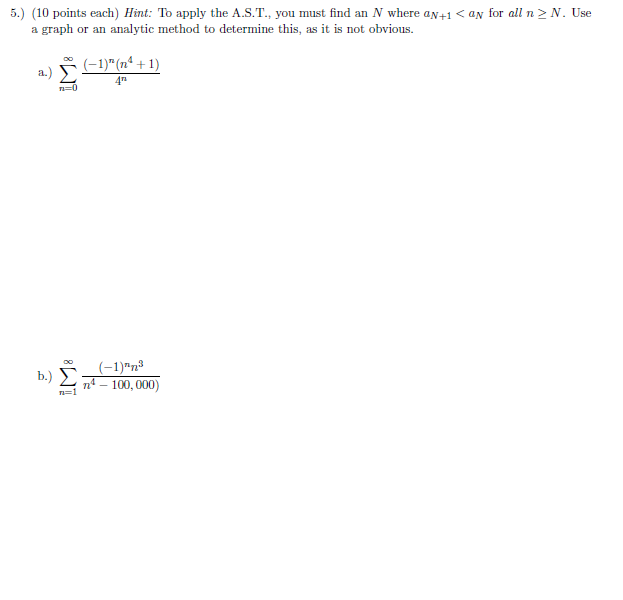 Solved Evaluate the following series' and determine whether | Chegg.com