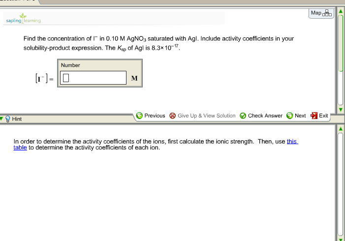 Solved Map pling Find the concentration of in 0,10 M AgNO3 | Chegg.com