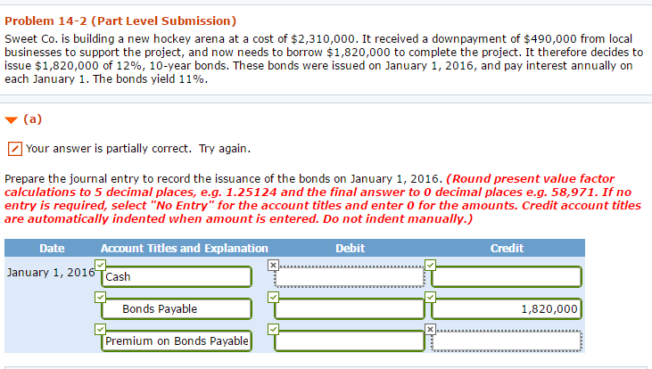 Solved Problem 14-2 (Part Level Submission) Sweet Co. is | Chegg.com