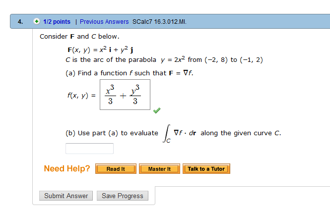 Solved Consider F And C Below F X Y X 2 I Y 2 J C