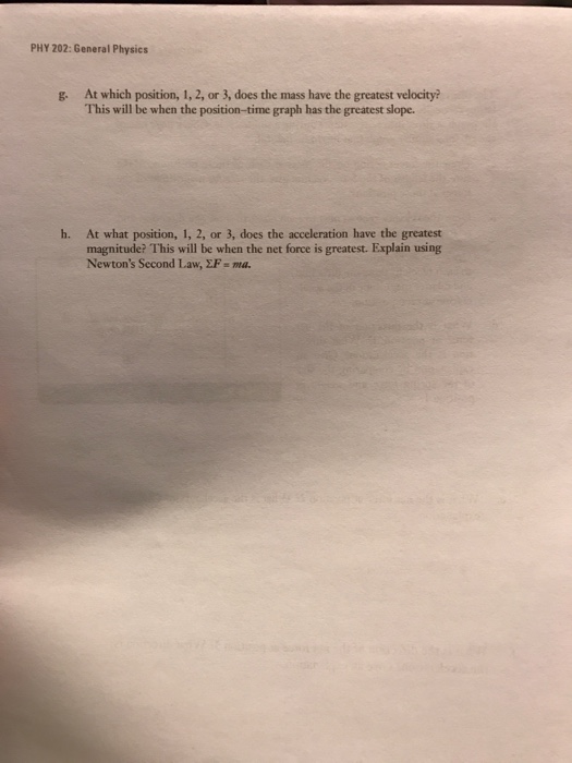 Solved Laboratory 9: Simple Harmonic Motion The diagram | Chegg.com